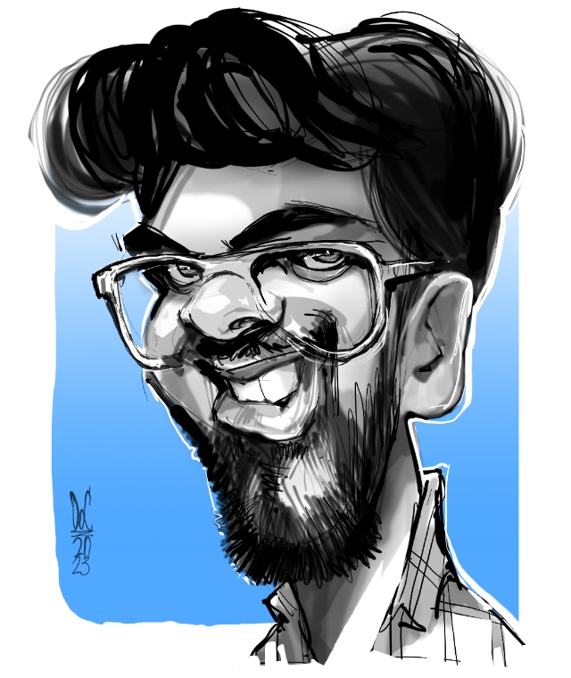 ORDER A STUDIO CARICATURE CLICK TO BOOK AN EVENT